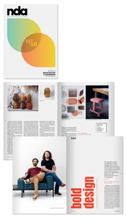 bold-design • objet • espace • design lab • impression3D • workshops